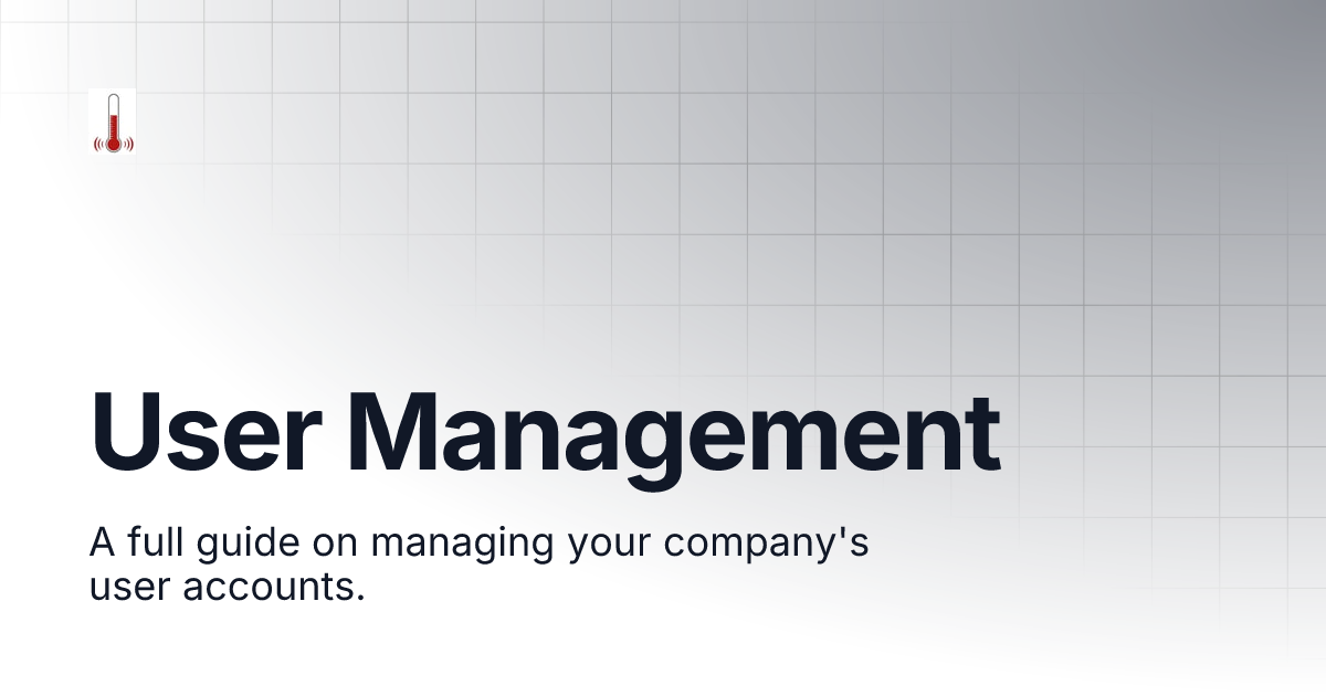 User Management | TempTRIP